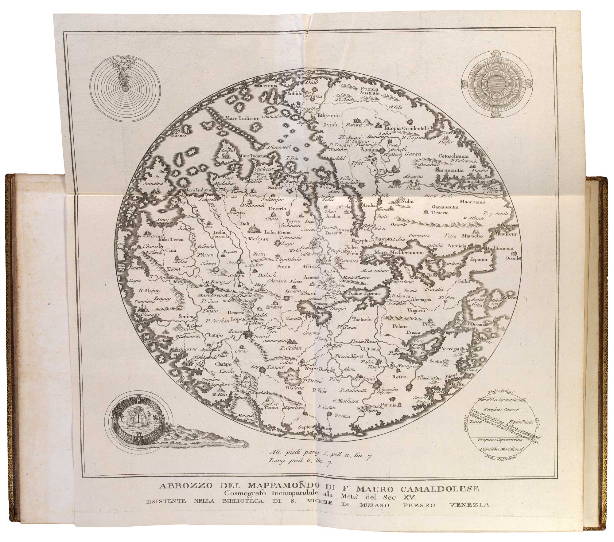 The first scholarly study of Fra Mauro's world map - Altea Gallery ...